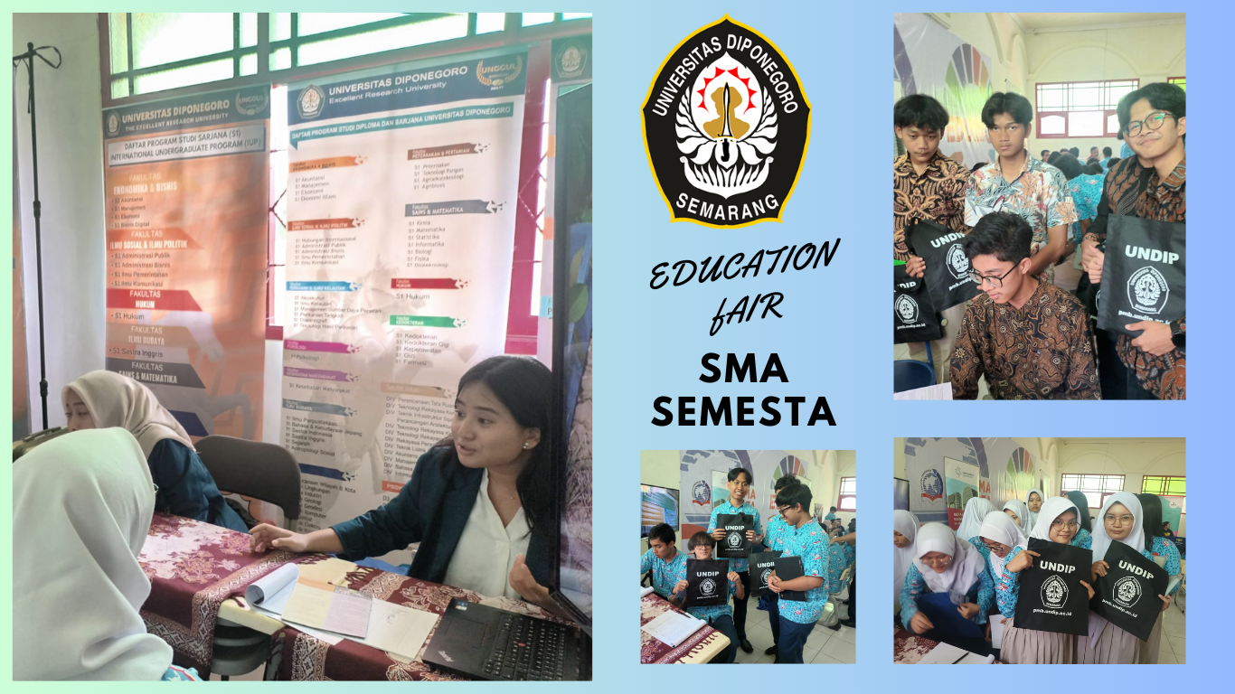 Pameran Pendidikan Undip pada Event Education Fair SMA Semesta ...